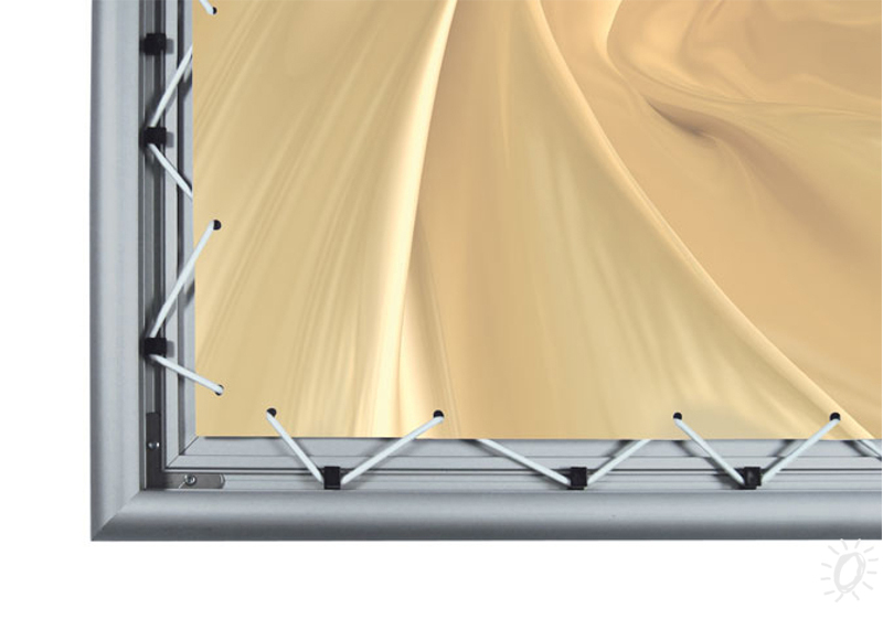 Tenter frame - Sommer Lichtwerbung